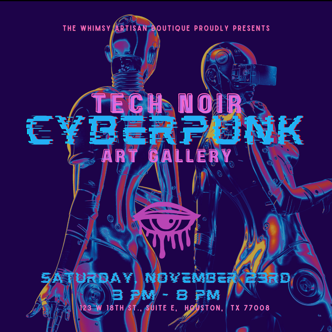 Tech Noir Cyberpunk Art Gallery Call For Artists Exhibition Entry