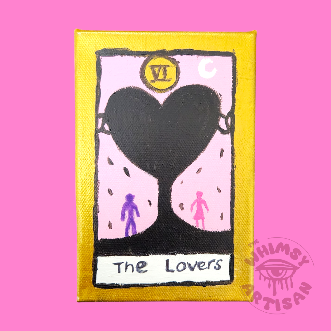 Whimsical Tarot Card Canvas Paintings by Ali's Workshop | The Whimsy ...